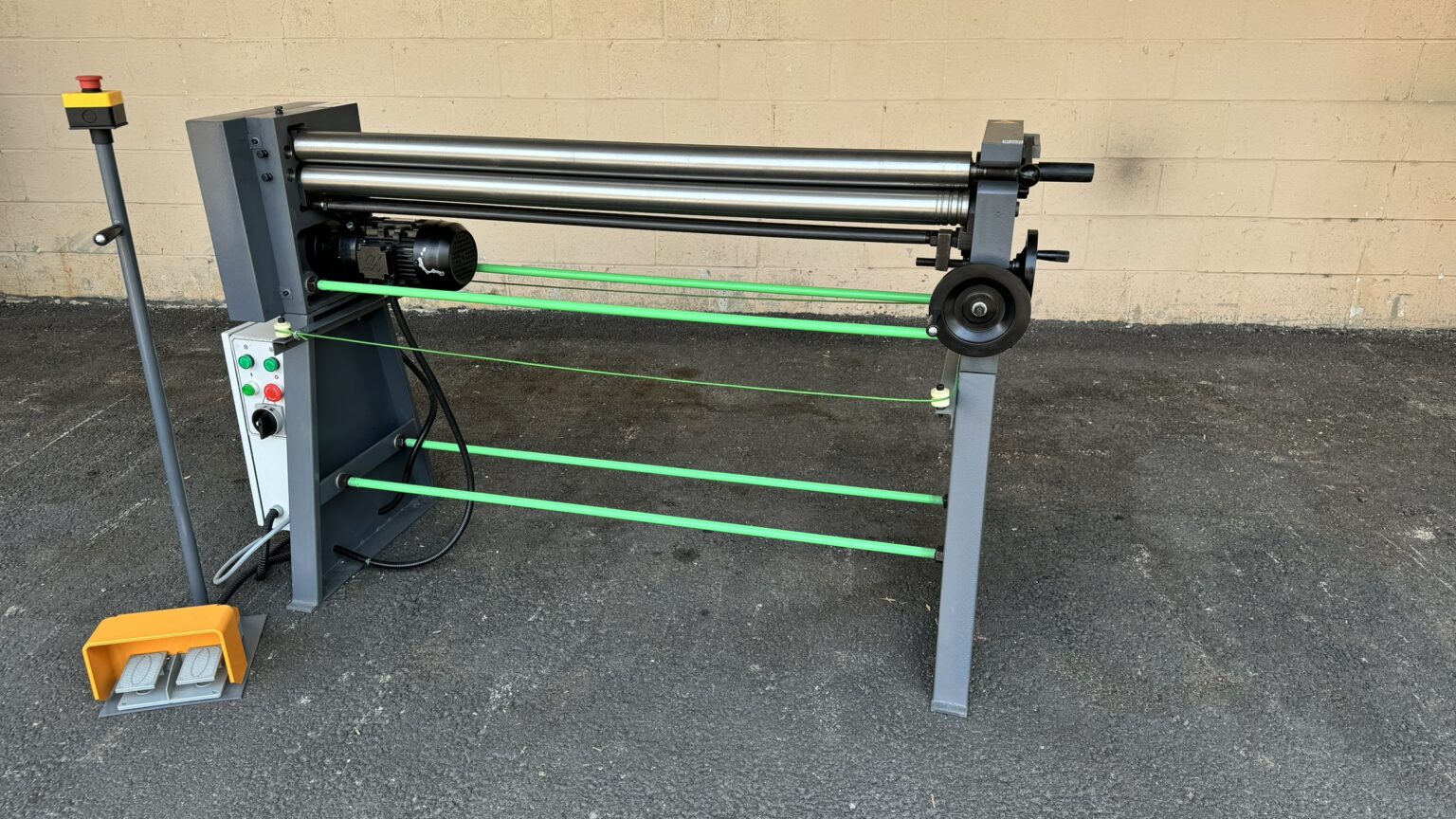 HM Machinery TTE 1848 Power Slip Roll (18ga x 48”) - TAAG Industries Corp.